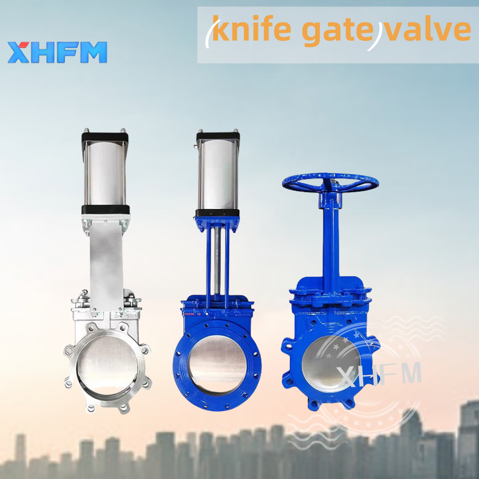 Flange knife gate valve suitable for mud valve hot sale-China fire ...